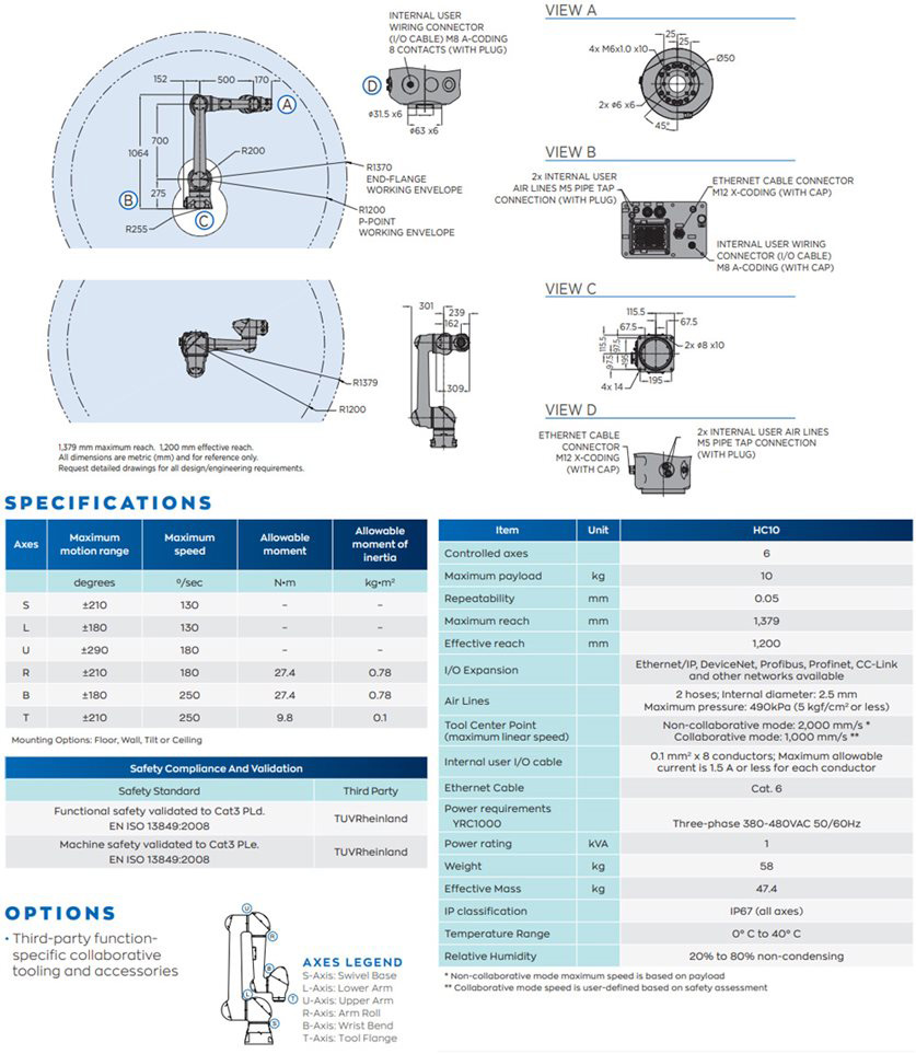 HC10 for Welding | Motoman Industrial Robots